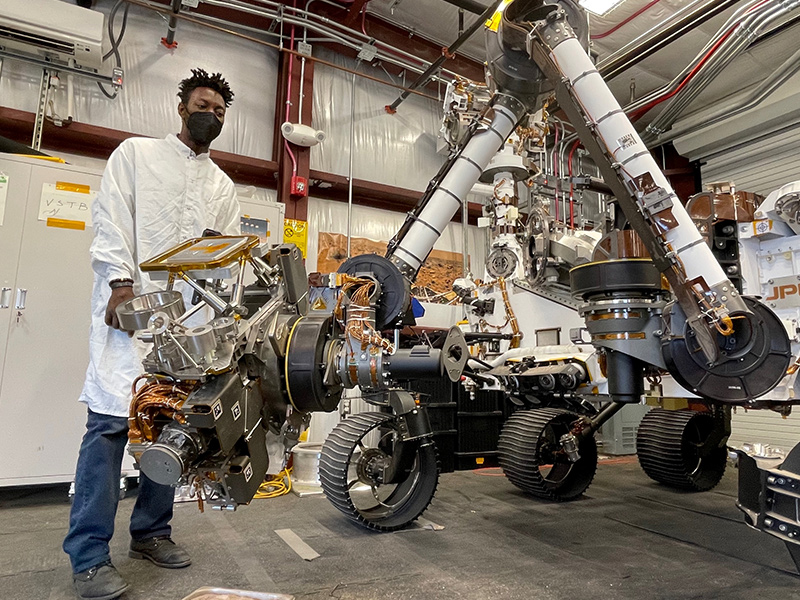 Michael Lashore Mechatronics Engineer Nasa Solar System Exploration
