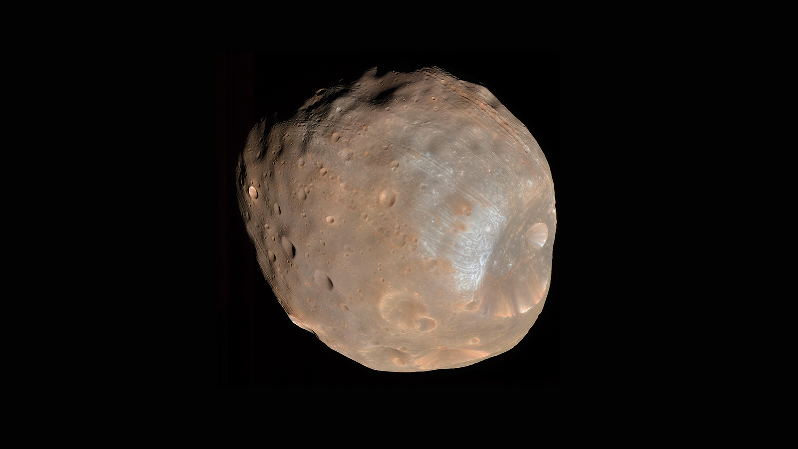 Mar s Biggest Moon Phobos Captured By ISRO s Mars Orbiter Mission Mar s Biggest Moon Phobos Captured By ISRO s Mars Orbiter Mission